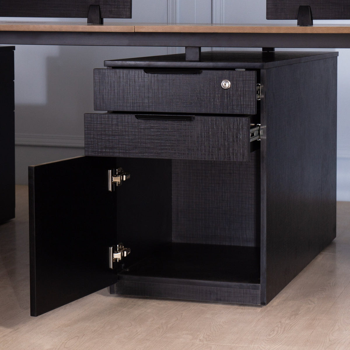 Link 6 Person Office Workstation – Hex