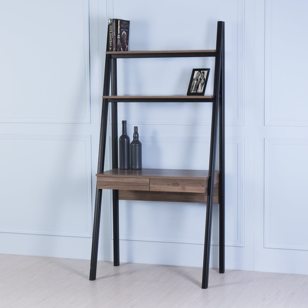 Nook Ladder Desk in Walnut – Hex