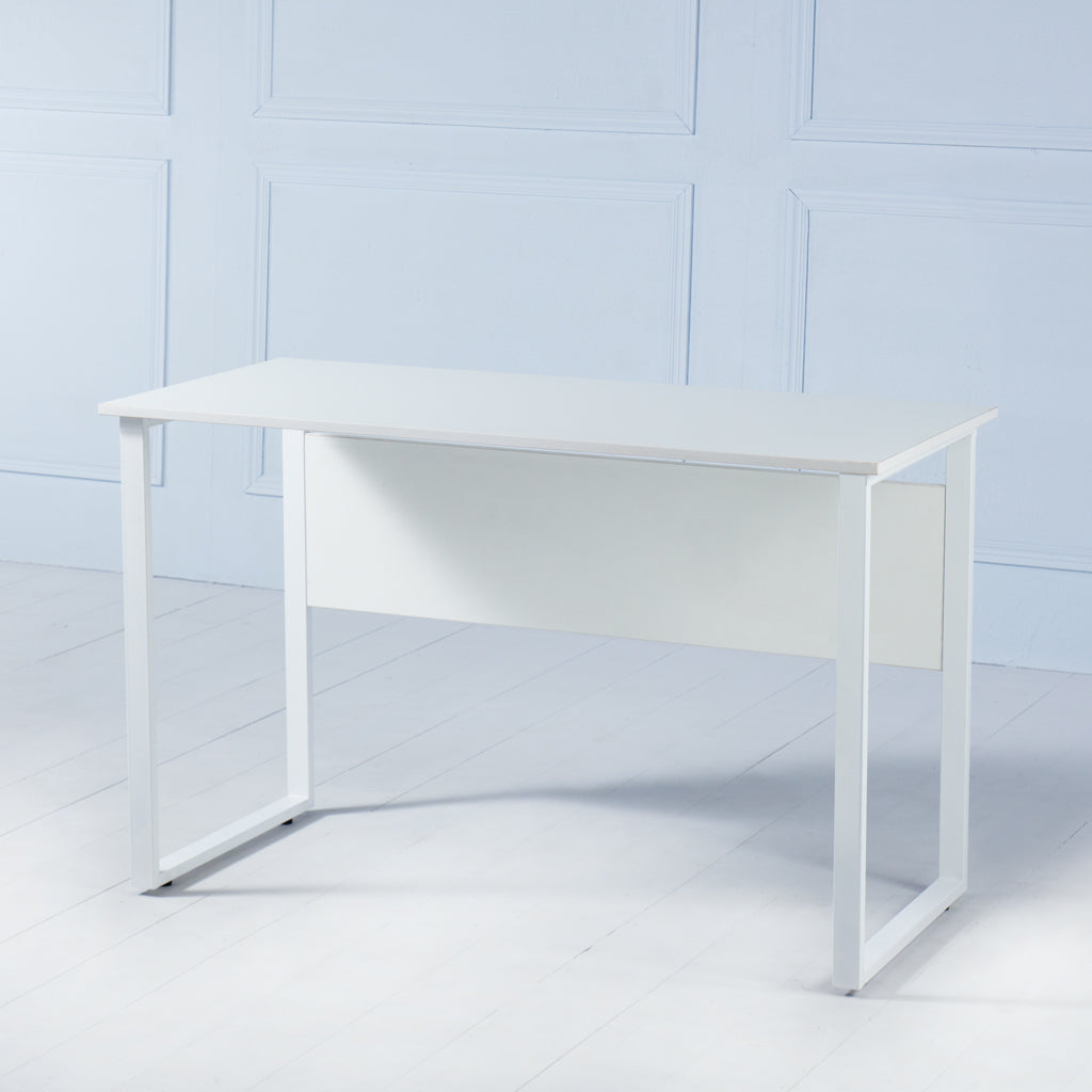 Work It Office Desk in White – Hex